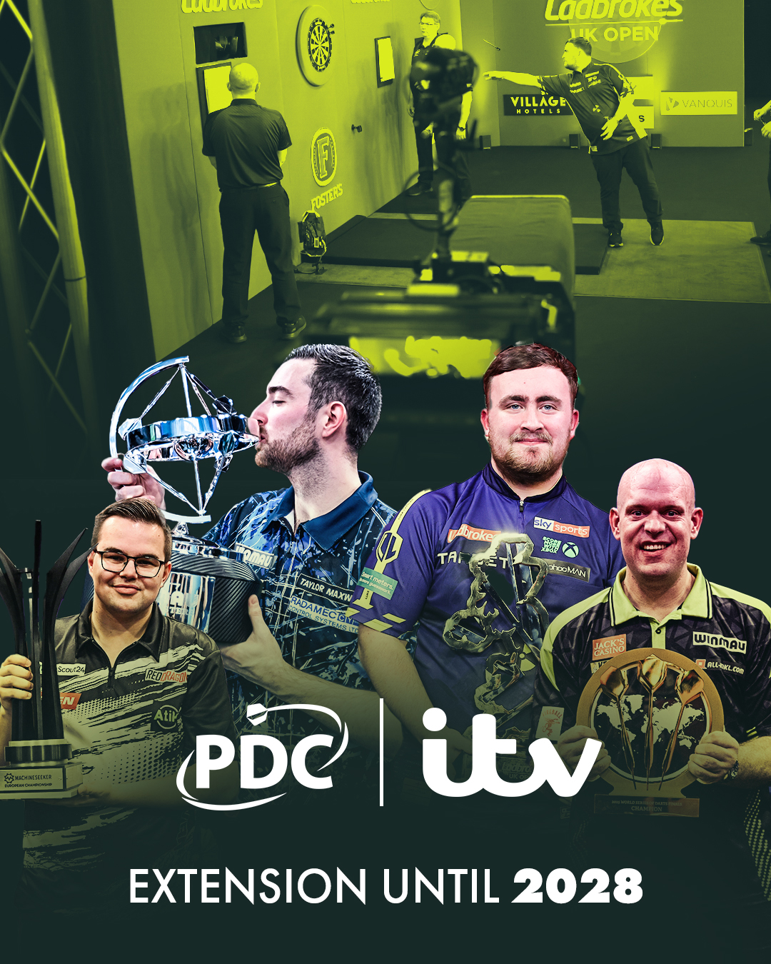 PDC & ITV agree new multi-year broadcast agreement | PDC